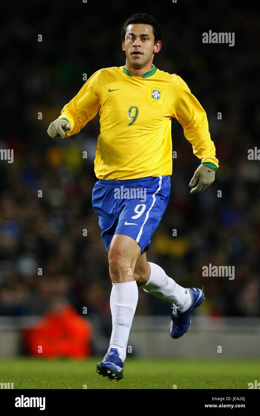 FRED BRAZIL & OLYMPIQUE LYON THE EMIRATES STADIUM ARSENAL LONDON 06 ...