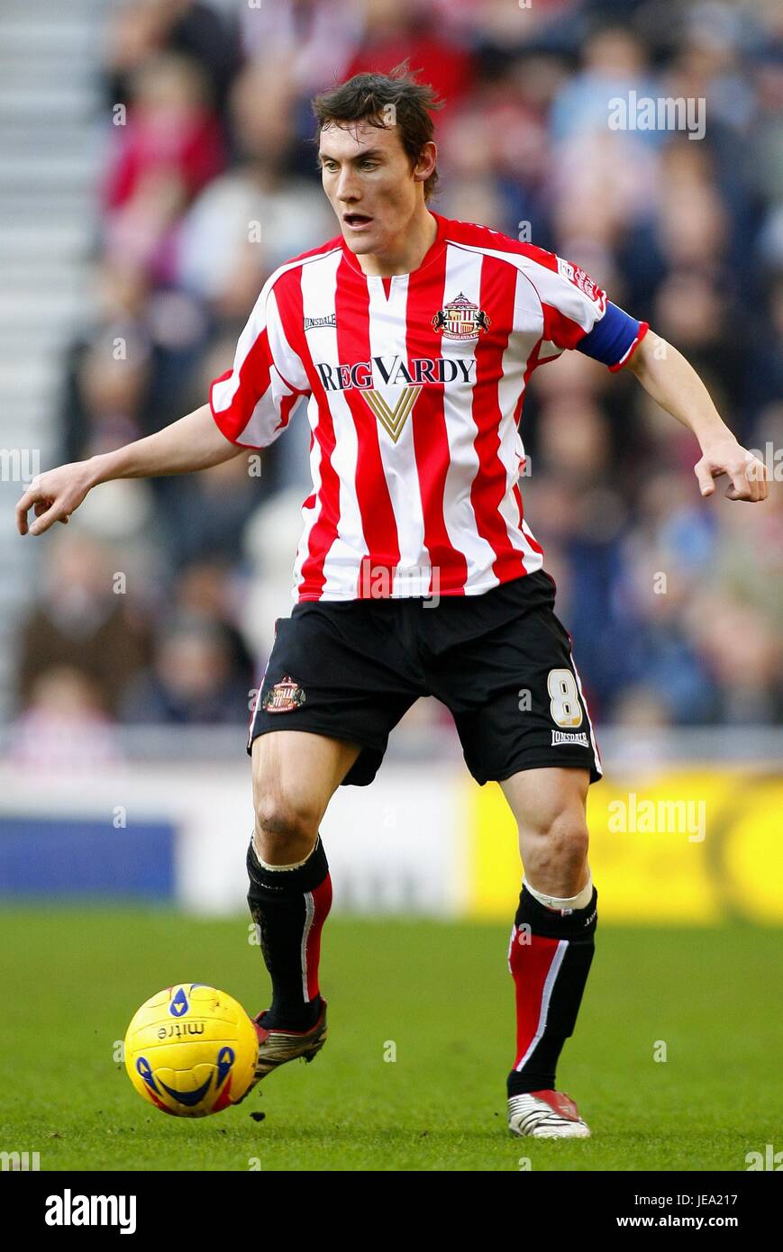 DEAN WHITEHEAD SUNDERLAND FC STADIUM OF LIGHT SUNDERLAND ENGLAND 17 ...