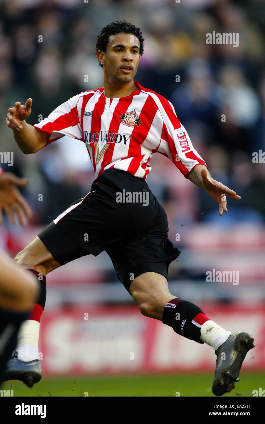 CARLOS EDWARDS SUNDERLAND FC STADIUM OF LIGHT SUNDERLAND ENGLAND 17 ...