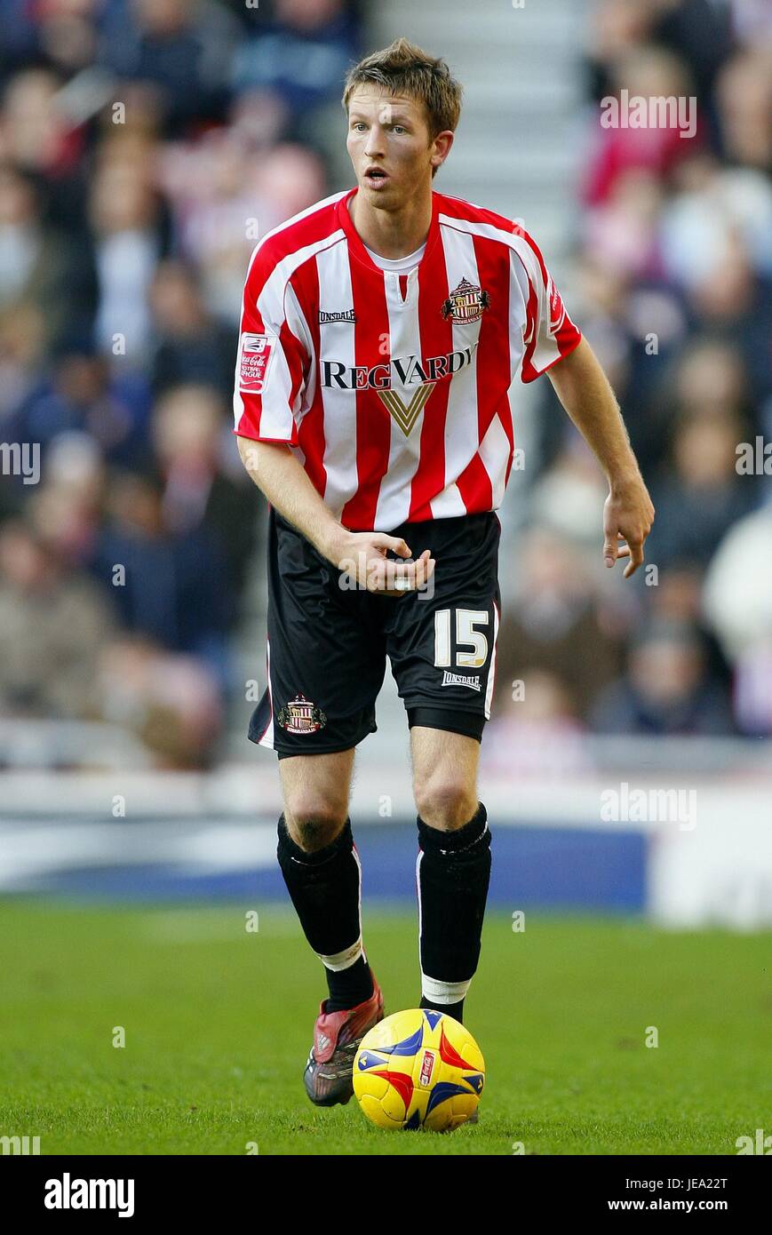 DANNY COLLINS SUNDERLAND FC STADIUM OF LIGHT SUNDERLAND ENGLAND 17 ...