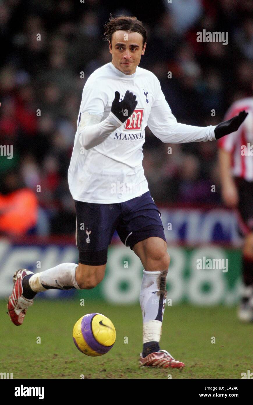 DIMITAR BERBATOV TOTTENHAM HOTSPUR FC BRAMALL LANE SHEFFIELD ENGLAND 10 ...