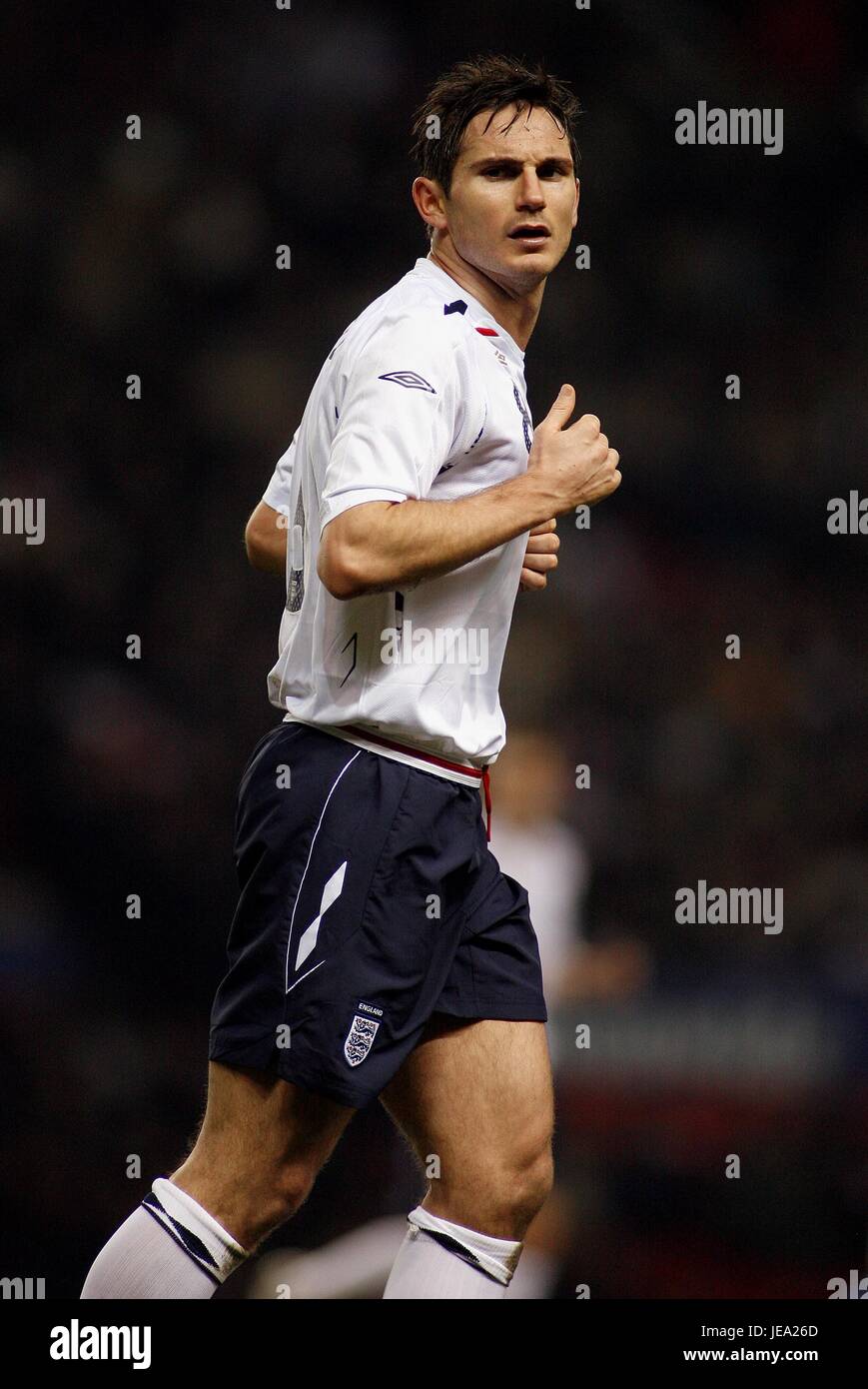 FRANK LAMPARD ENGLAND & CHELSEA FC OLD TRAFFORD MANCESTER ENGLAND 07 ...