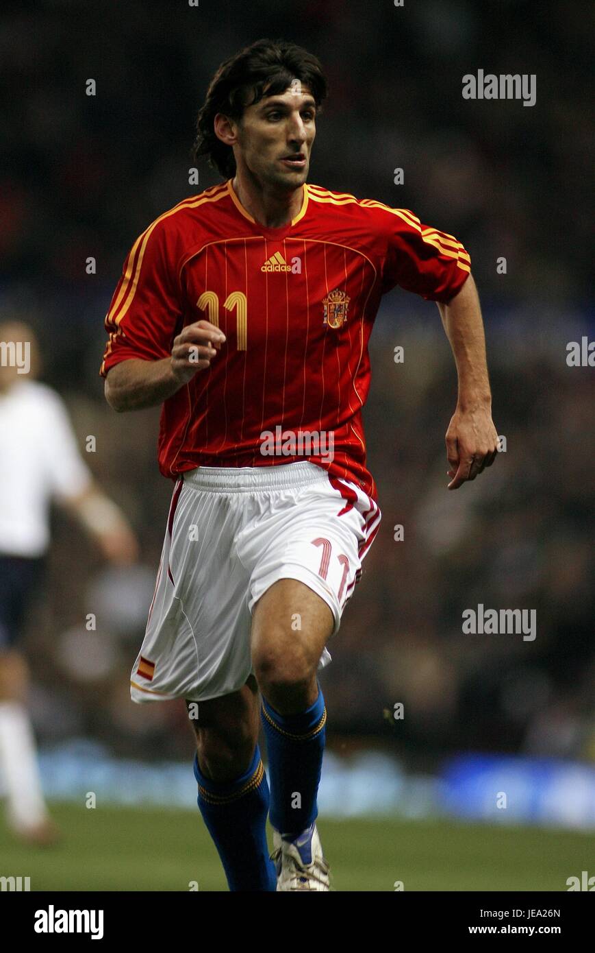 MIGUEL ANGEL ANGULO SPAIN & VALENCIA OLD TRAFFORD MANCESTER ENGLAND 07 ...
