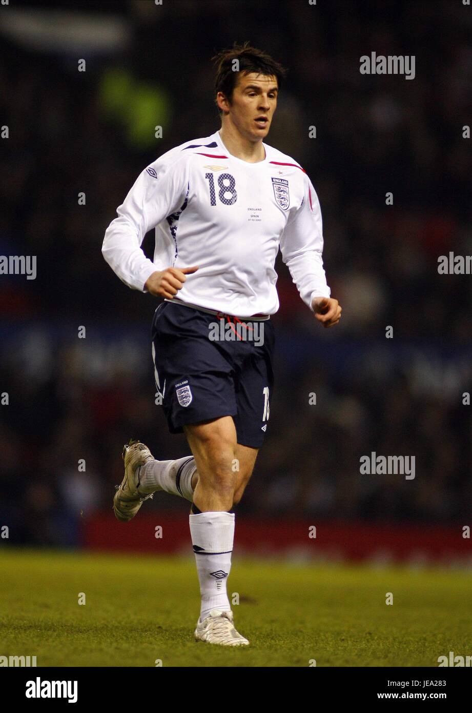 JOEY BARTON ENGLAND V SPAIN OLD TRAFFORD MANCHESTER ENGLAND 07 February ...