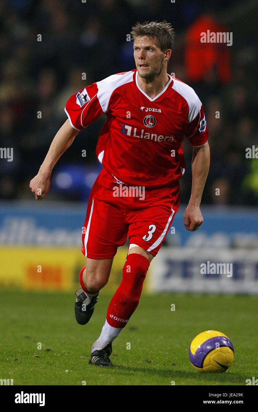 HERMANN HREIDARSSON CHARLTON ATHLETIC FC REEBOK STADIUM BOLTON ENGLAND ...