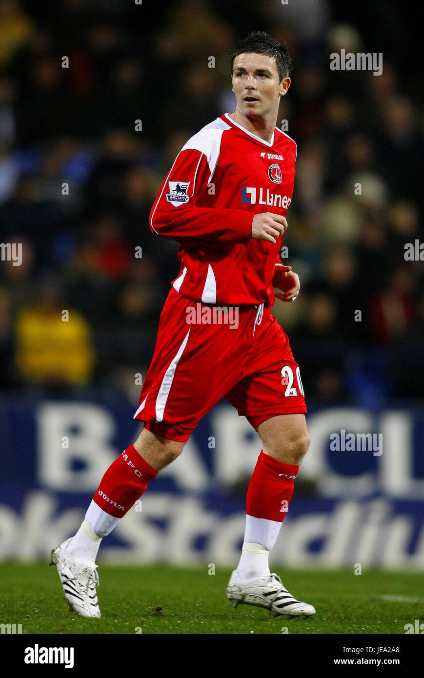 BRYAN HUGHES CHARLTON ATHLETIC FC REEBOK STADIUM BOLTON ENGLAND 31 ...