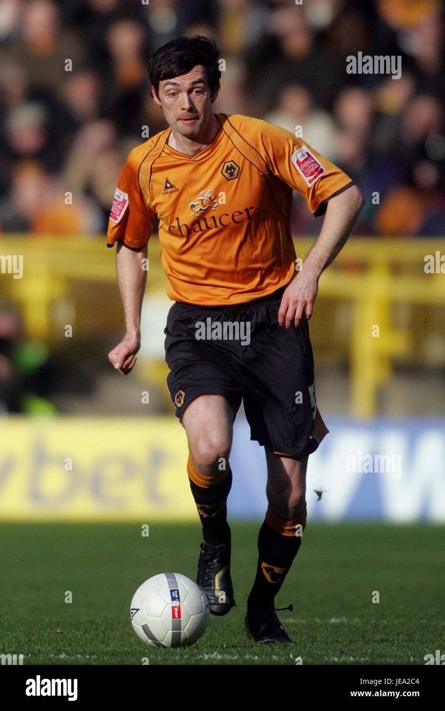 GARY BREEN WOLVERHAMPTON WANDERERS FC MOLINEUX WOLVERHAMPTON ENGLAND 28 ...