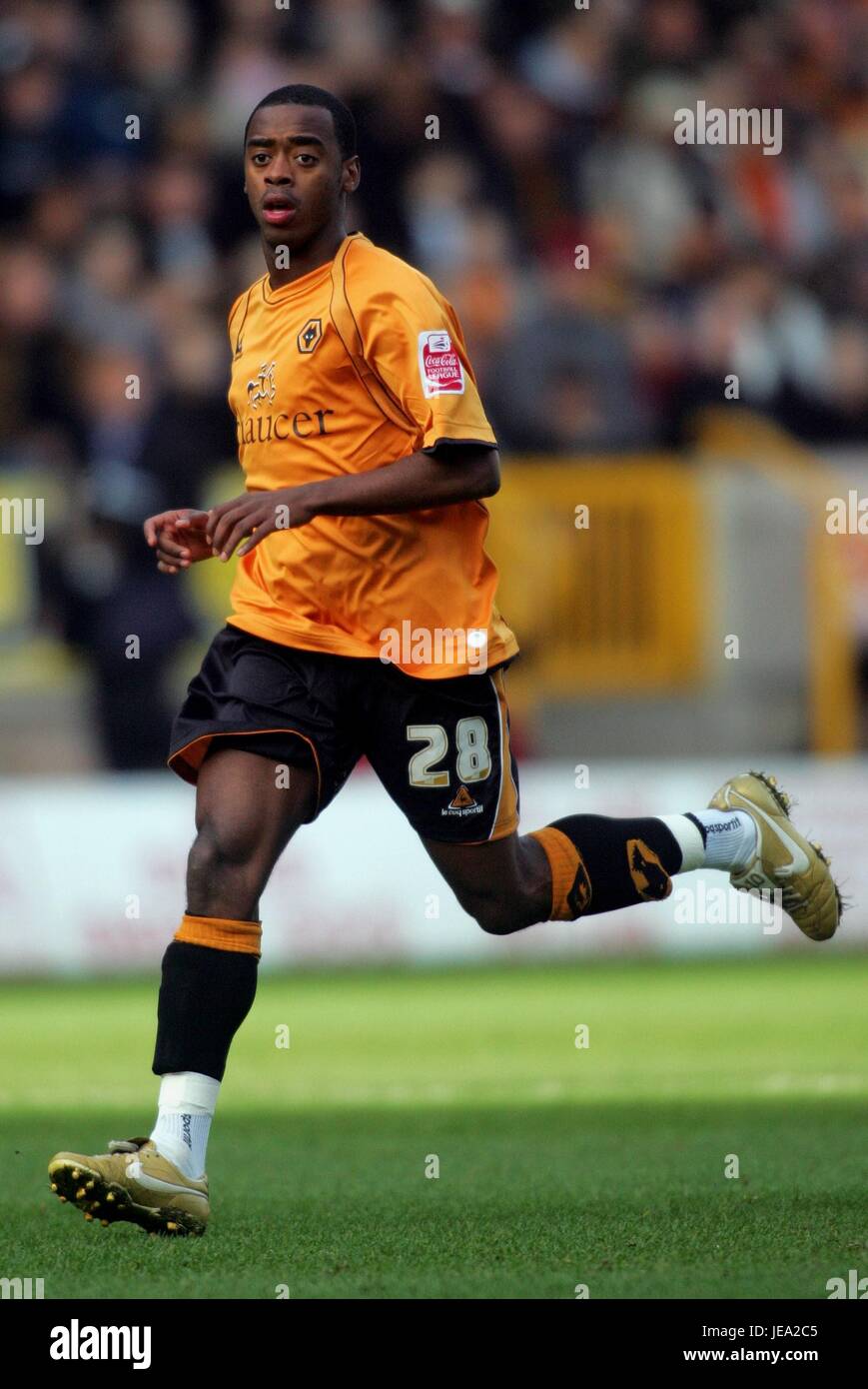 ROHAN RICKETTS WOLVERHAMPTON WANDERERS FC MOLINEUX WOLVERHAMPTON ...