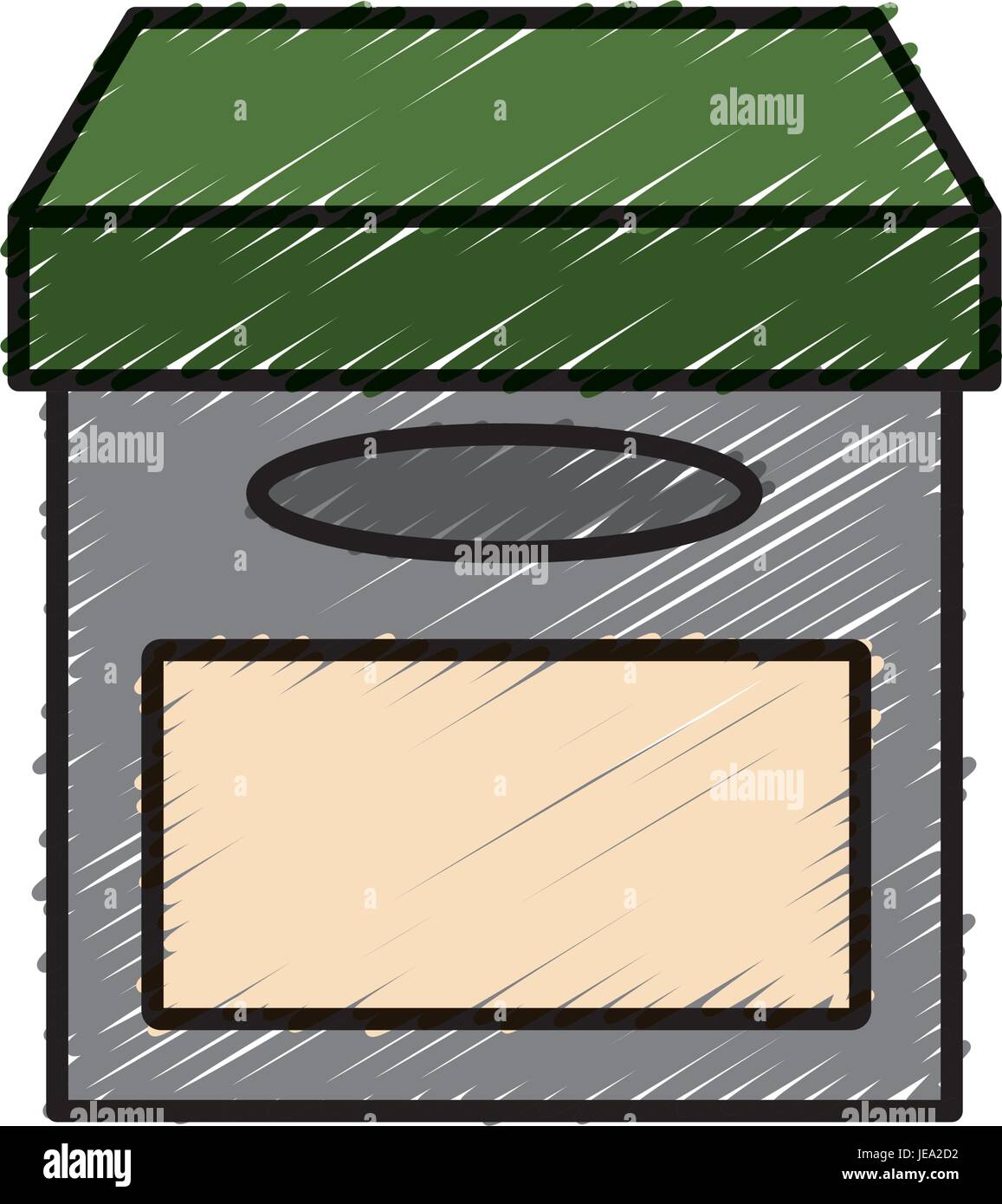 carton box with lid icon over white background colorful design vector ...