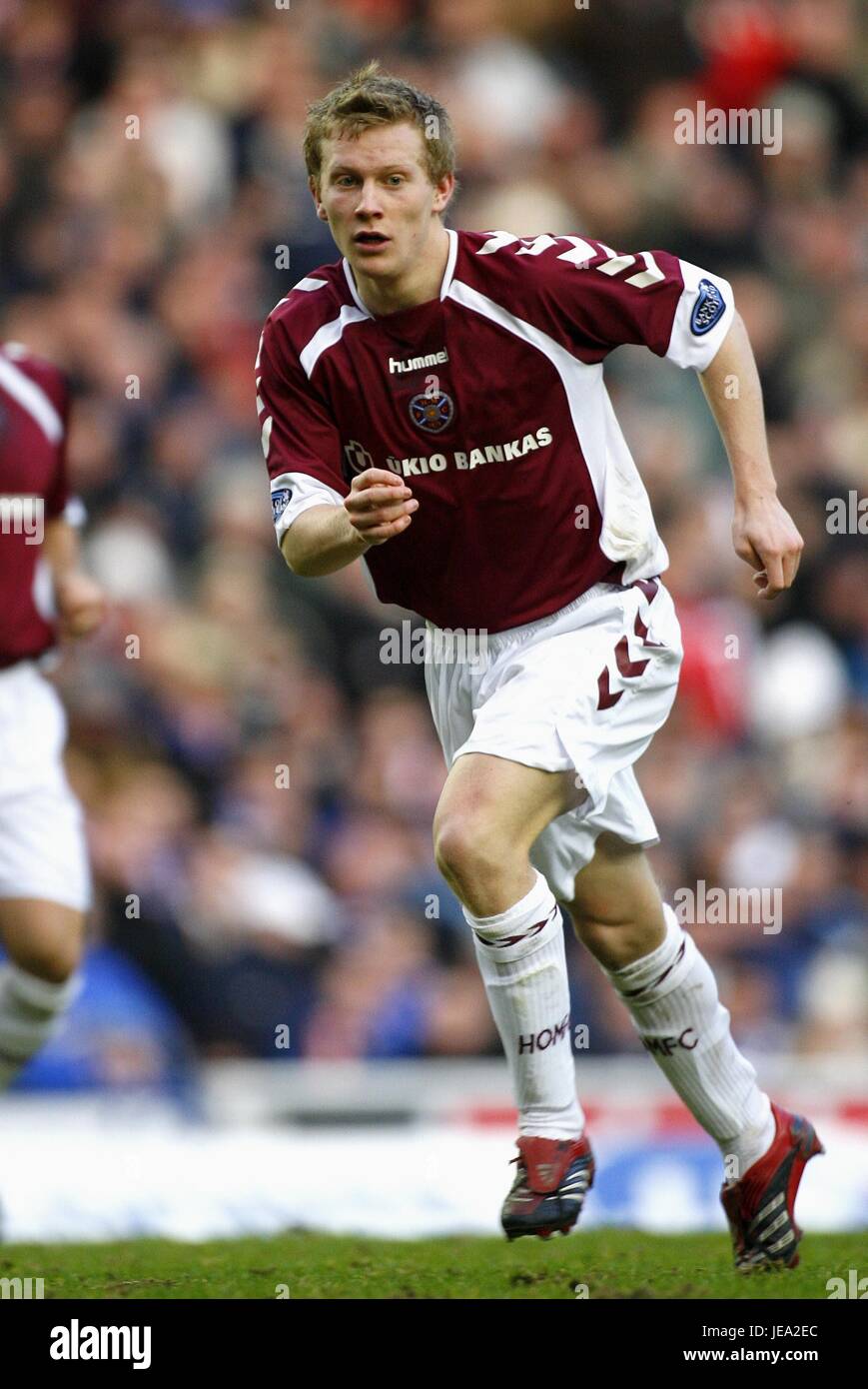 ANDREW DRIVER HEART OF MIDLOTHIAN FC IBROX GLASGOW SCOTLAND 27 January ...