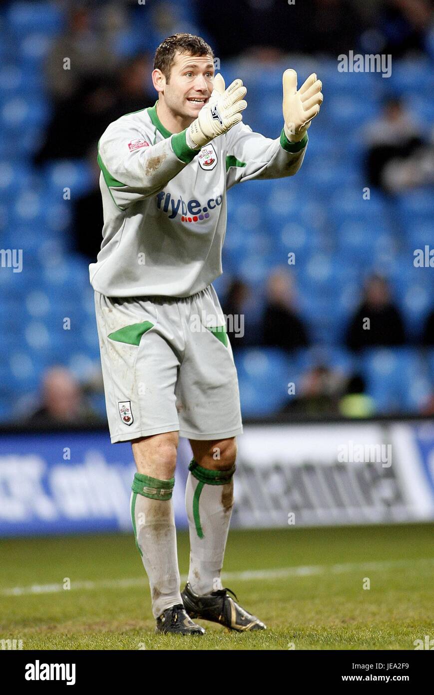 KELVIN DAVIS SOUTHAMPTON FC CITY OF MANCHESTER STADIUM MANCHESTER ...