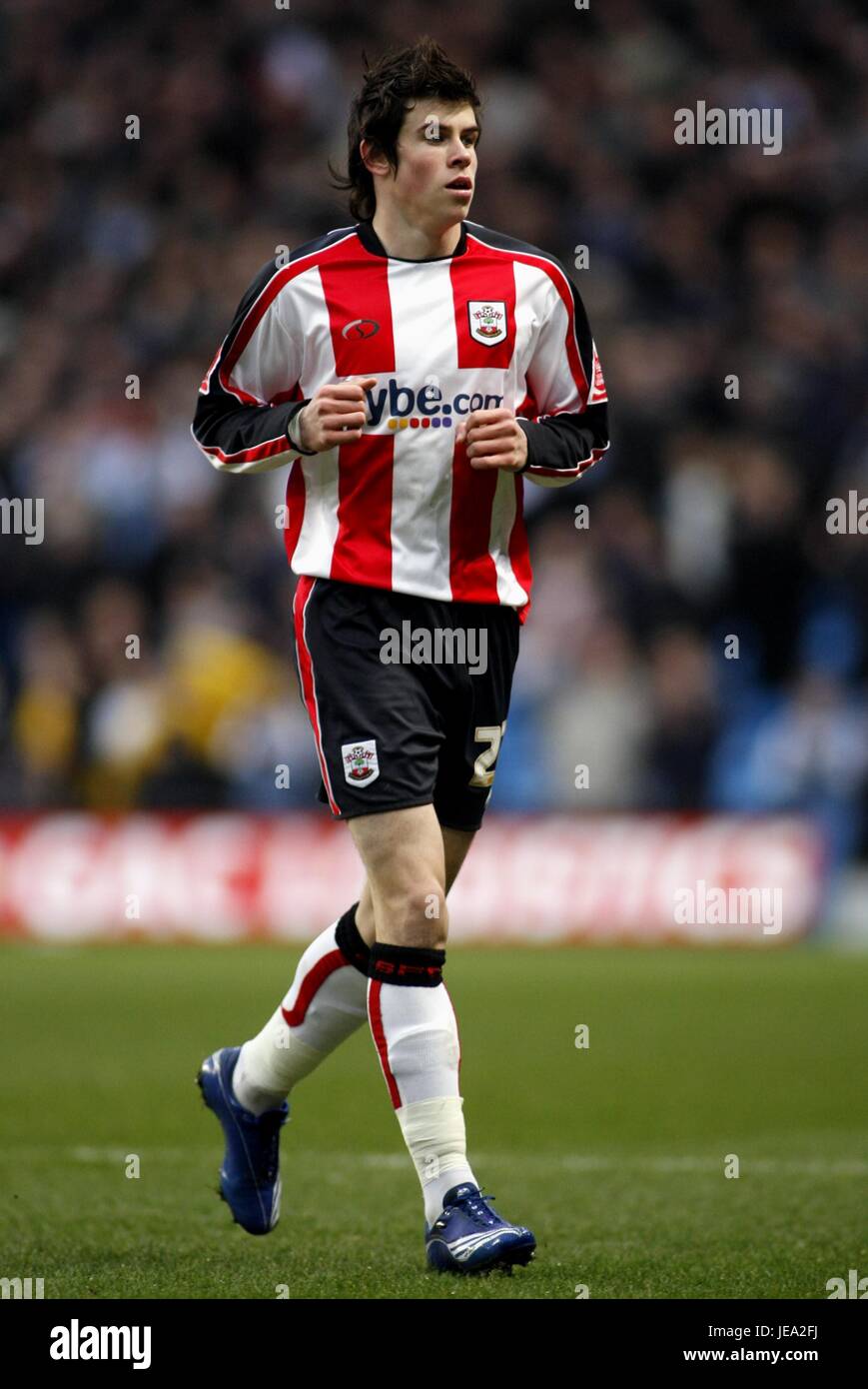 GARETH BALE SOUTHAMPTON FC CITY OF MANCHESTER STADIUM MANCHESTER ...