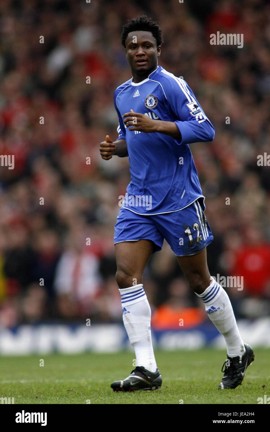 JOHN OBI MIKEL CHELSEA FC ANFIELD LIVERPOOL ENGLAND 20 January 2007 ...