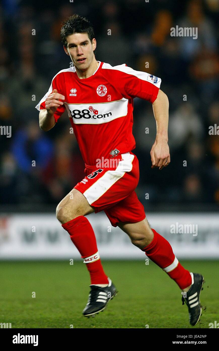 CHRIS RIGGOTT MIDDLESBROUGH FC KC STADIUM HULL ENGLAND 06 January 2007 ...