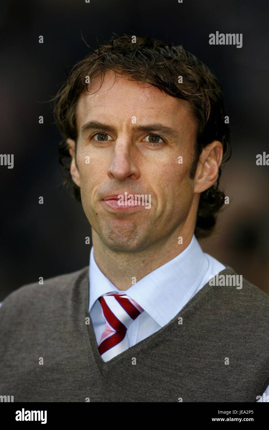 GARETH SOUTHGATE MIDDLESBROUGH FC MANAGER KC STADIUM HULL ENGLAND 06 ...