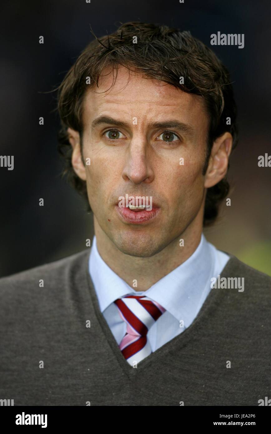 GARETH SOUTHGATE MIDDLESBROUGH FC MANAGER KC STADIUM HULL ENGLAND 06 ...