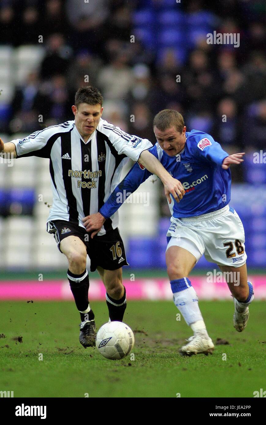 GARY MCSHEFFREY & JAMES MILNER BIRMINGHAM V NEWCASTLE ST ANDREWS ...