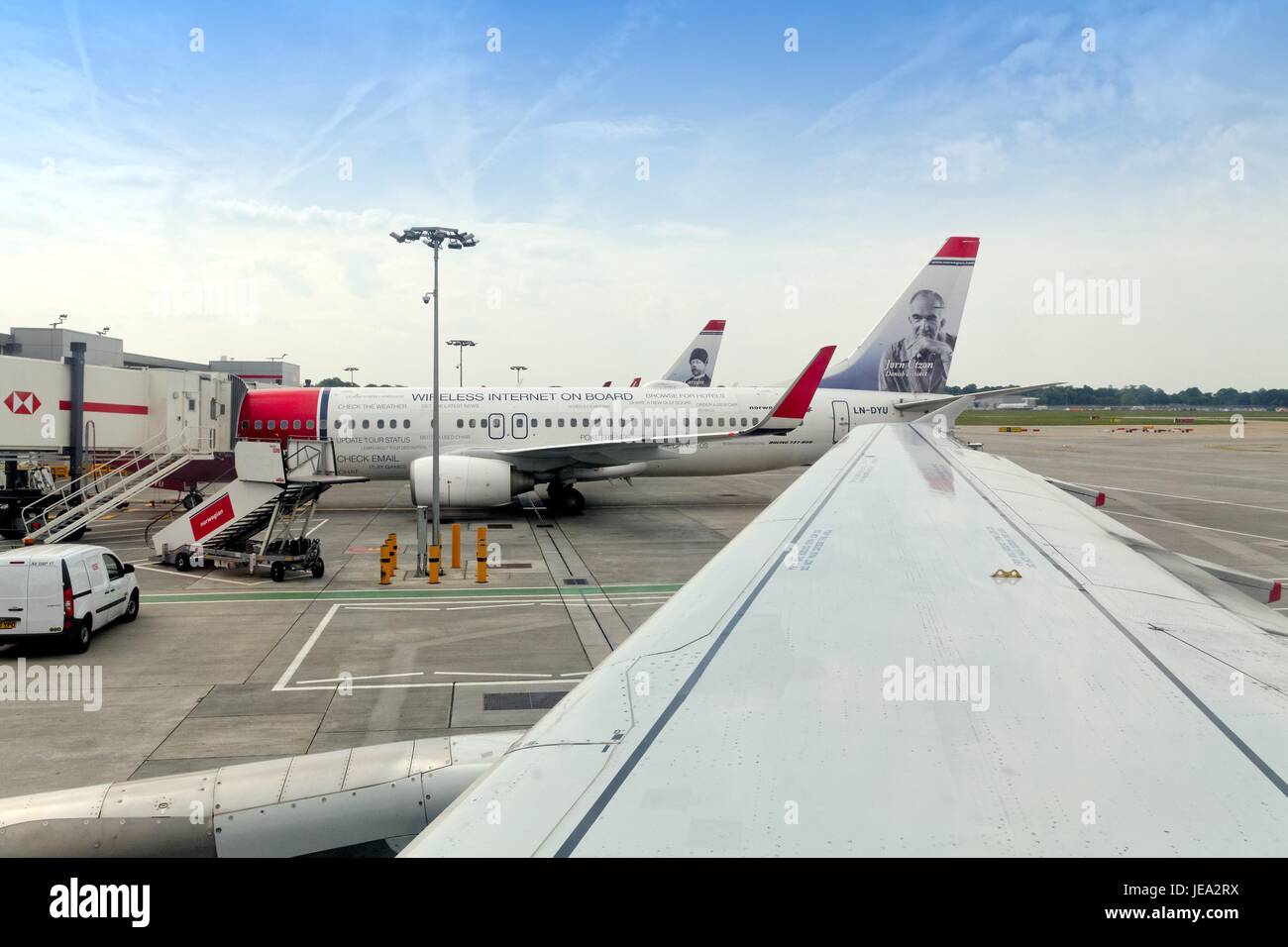 Norwegian plane fin hi-res stock photography and images - Alamy