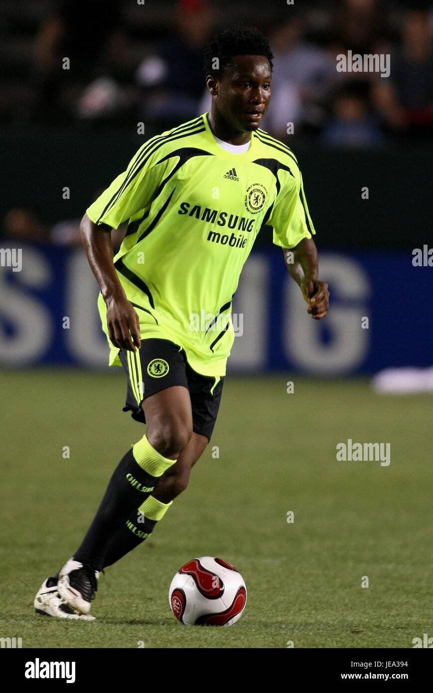 JOHN OBI MIKEL CHELSEA FC HOME DEPOT CENTER CARSON LOS ANGELES USA 17 ...
