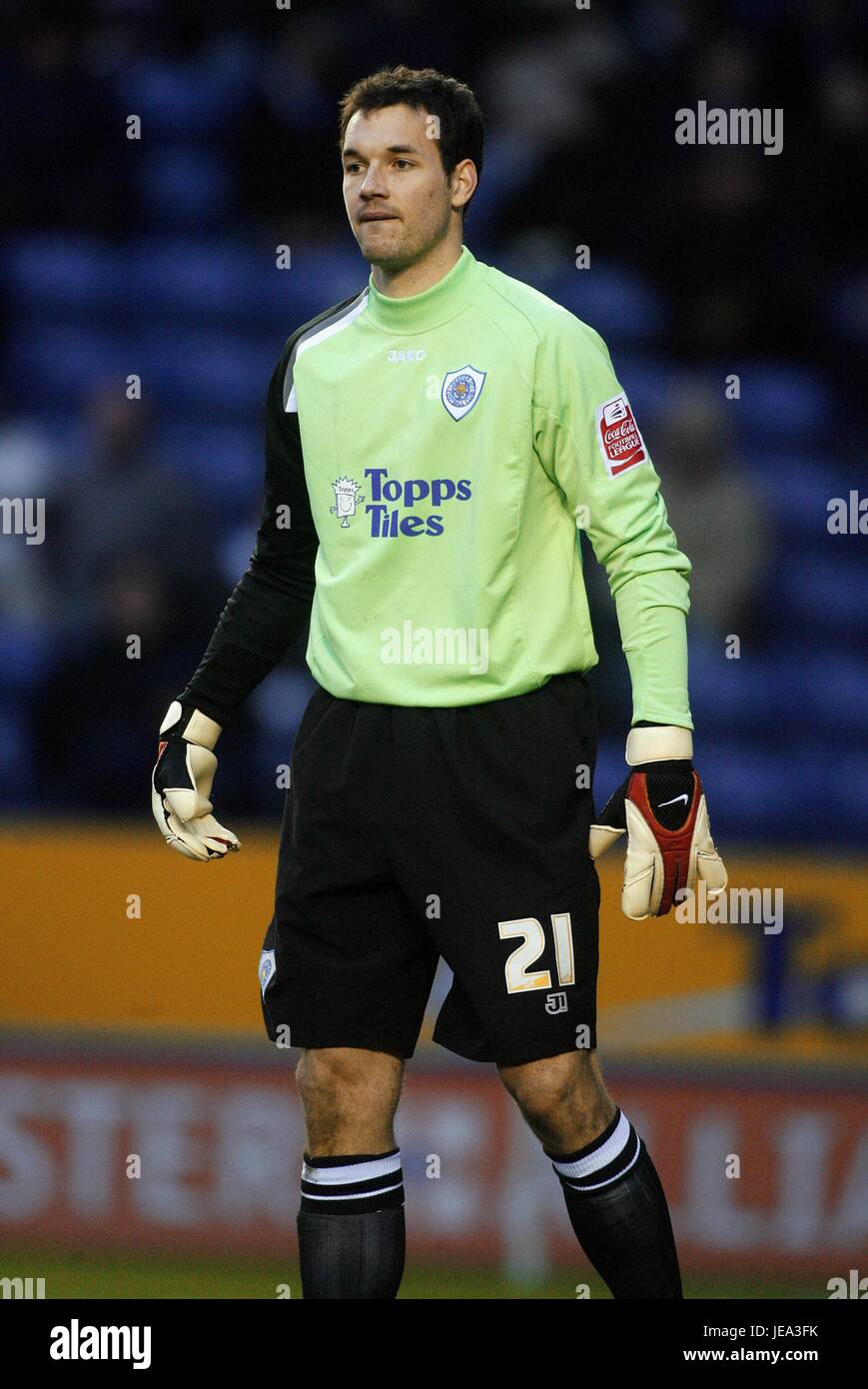 MARTON FULOP LEICESTER CITY FC WALKERS STADIUM LEICESTER ENGLAND 29 ...