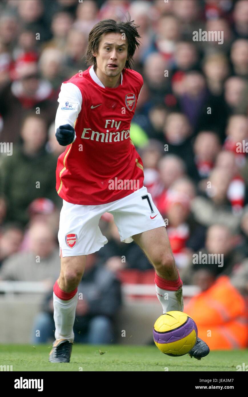 Emirates stadium tomas rosicky hi-res stock photography and images - Alamy