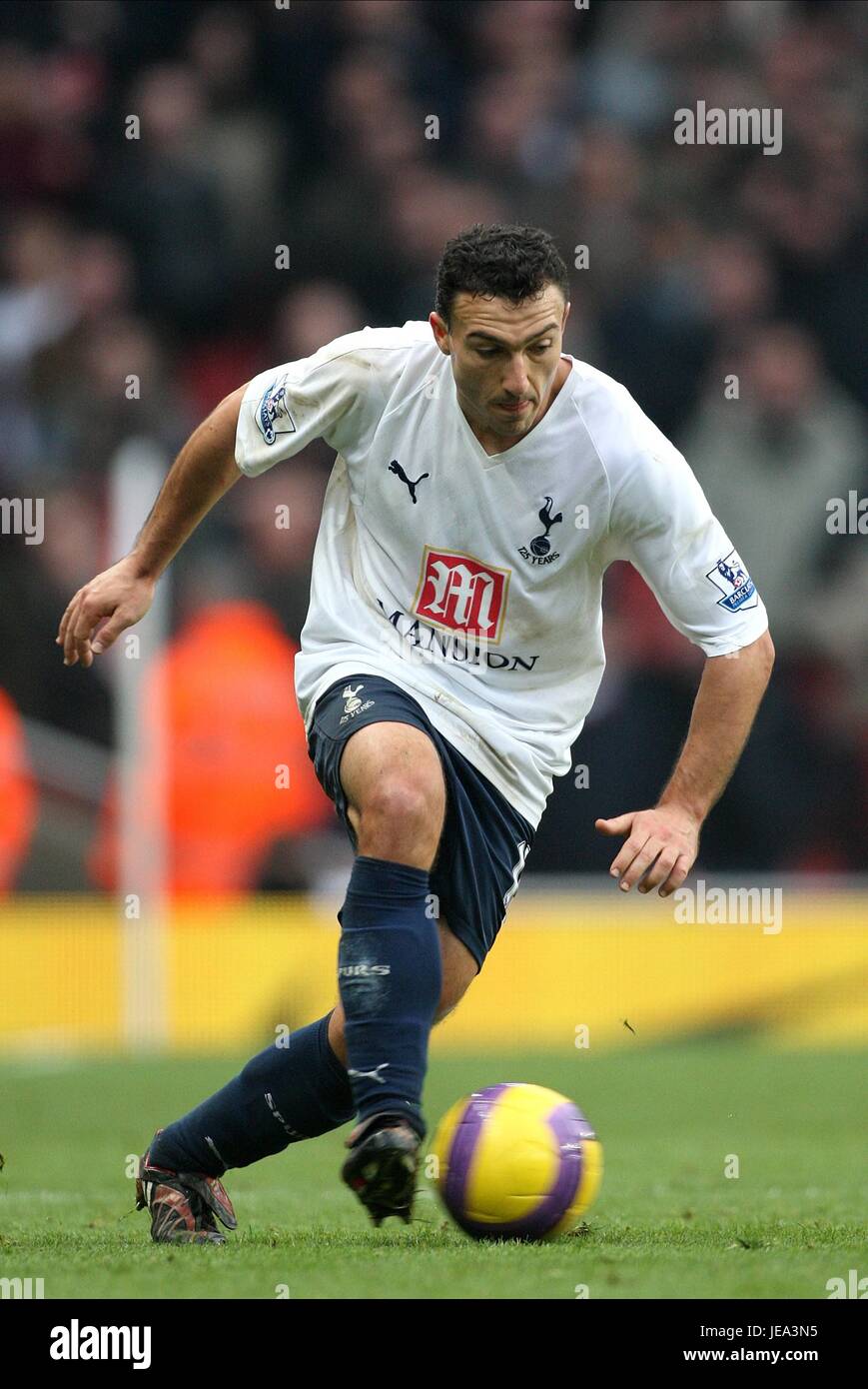 STEED MALBRANQUE TOTTENHAM HOTSPUR FC THE EMIRATES STADIUM LONDON ...