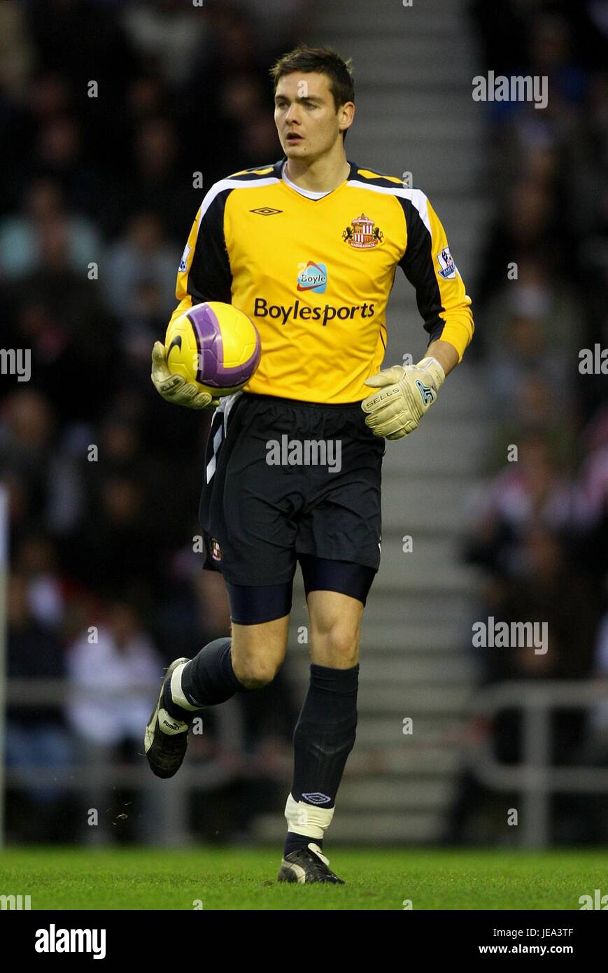 CRAIG GORDON SUNDERLAND FC THE STADIUM OF LIGHT SUNDERLAND ENGLAND 26 ...
