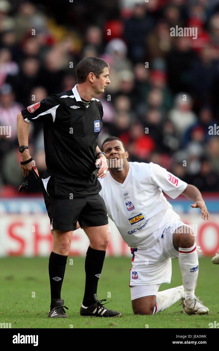 TOM SOARES & ANDY D'URSO SHEFFIELD UTD V CRYSTAL PALACE BRAMALL LANE ...