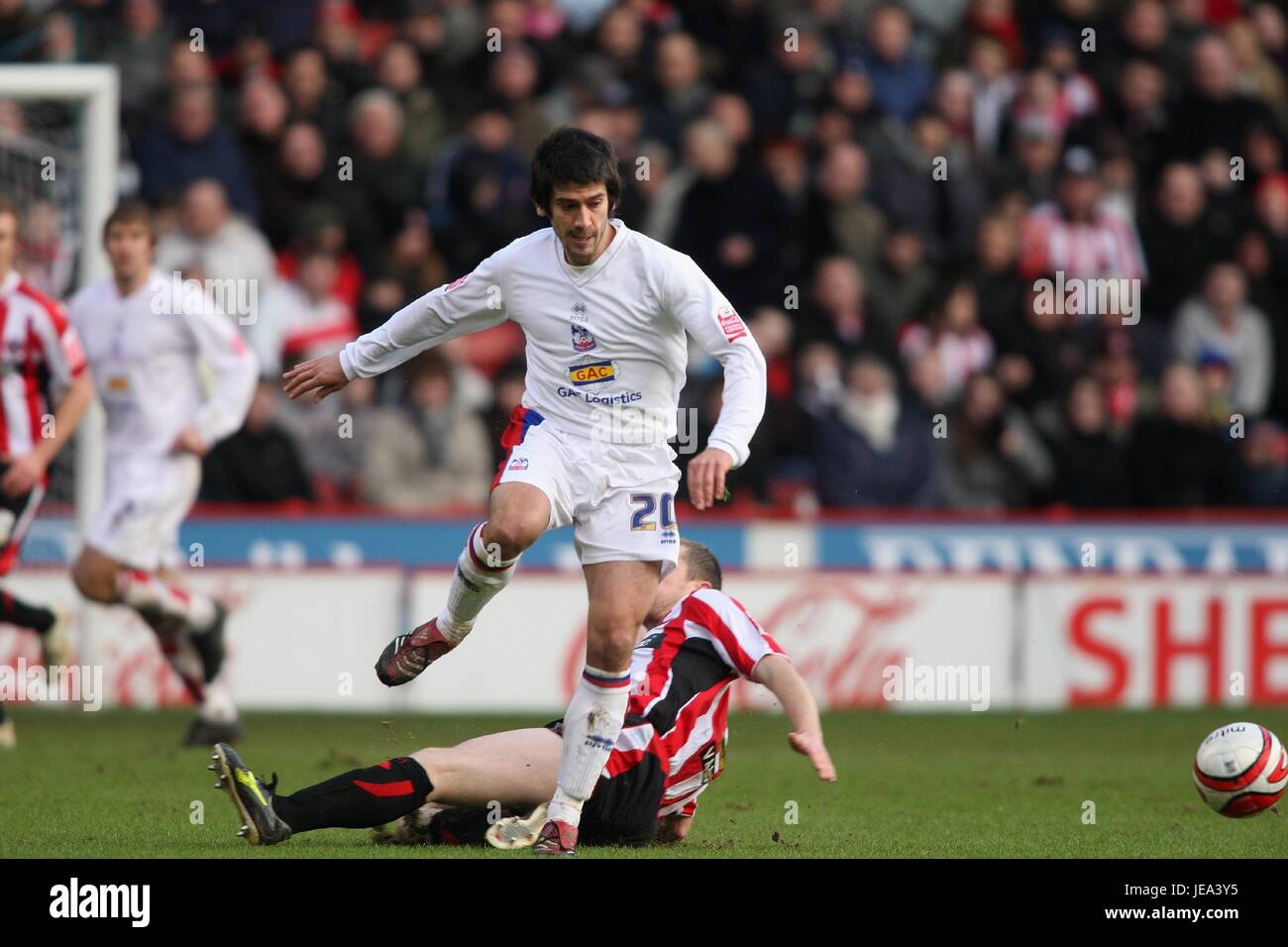 DANNY BUTTERFIELD CRYSTAL PALACE FC BRAMALL LANE SHEFFIELD ENGLAND 29 ...