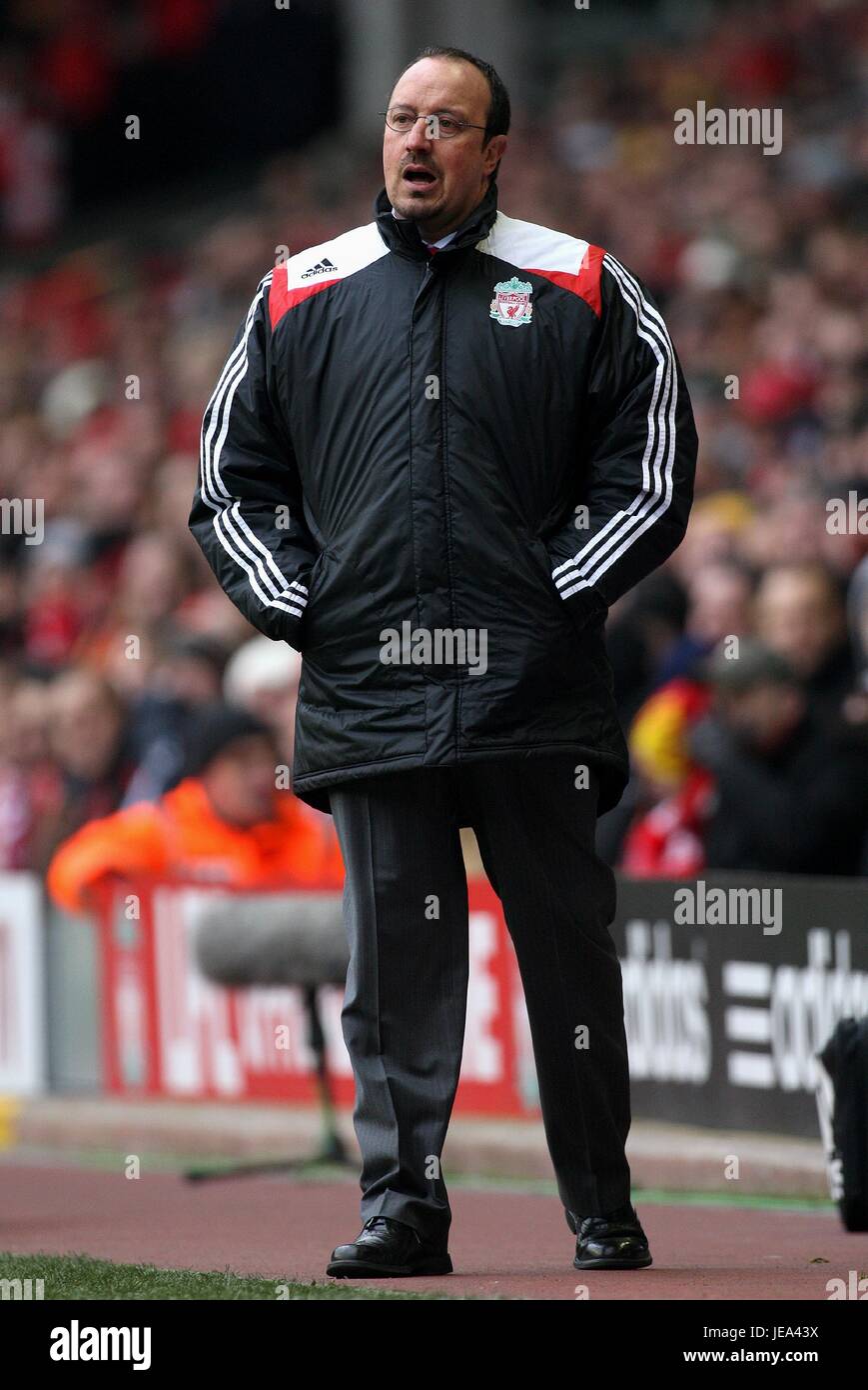 RAFA BENITEZ LIVERPOOL FC MANAGER ANFIELD LIVERPOOL ENGLAND 16 December ...