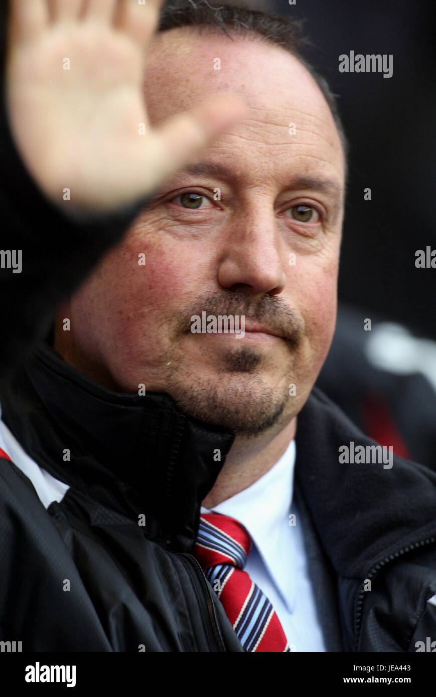 RAFA BENITEZ LIVERPOOL FC MANAGER ANFIELD LIVERPOOL ENGLAND 16 December ...