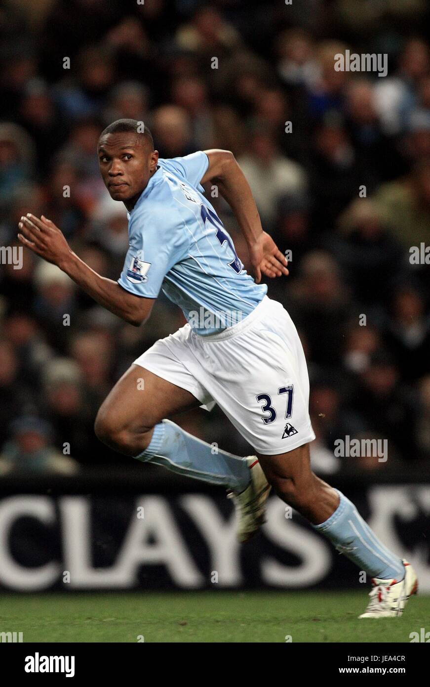 KELVIN ETUHU MANCHESTER CITY FC CITY OF MANCHESTER STADIUM MANCHESTER ...