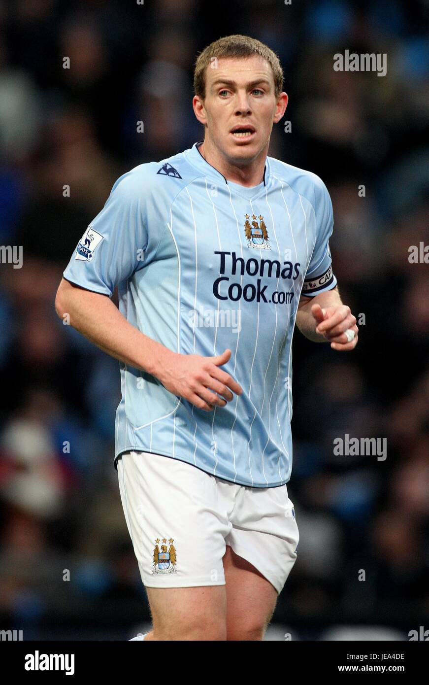 RICHARD DUNNE MANCHESTER CITY FC CITY OF MANCHESTER STADIUM MANCHESTER ...