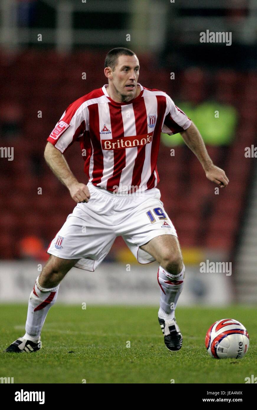 STEPHEN WRIGHT STOKE CITY FC BRITANNIA STADIUM STOKE ON TRENT GREAT ...