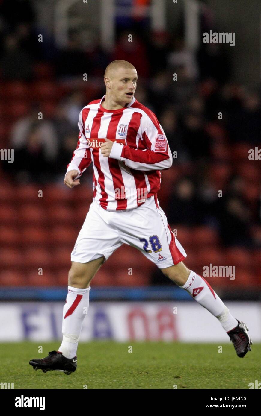 ANDY WILKINSON STOKE CITY FC BRITANNIA STADIUM STOKE ON TRENT GREAT ...