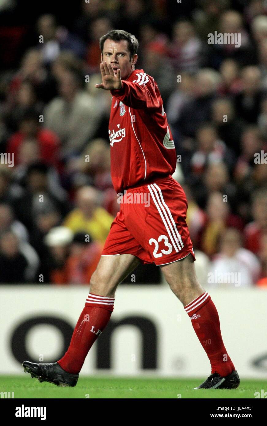 JAMIE CARRAGHER LIVERPOOL FC ANFIELD LIVERPOOL ENGLAND 06 November 2007 ...