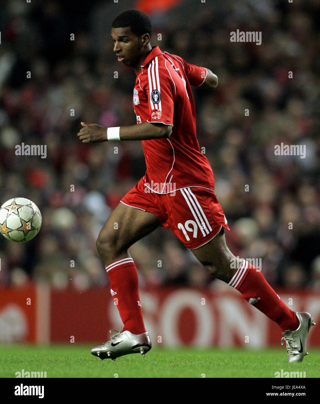RYAN BABEL LIVERPOOL FC ANFIELD LIVERPOOL ENGLAND 06 November 2007 ...