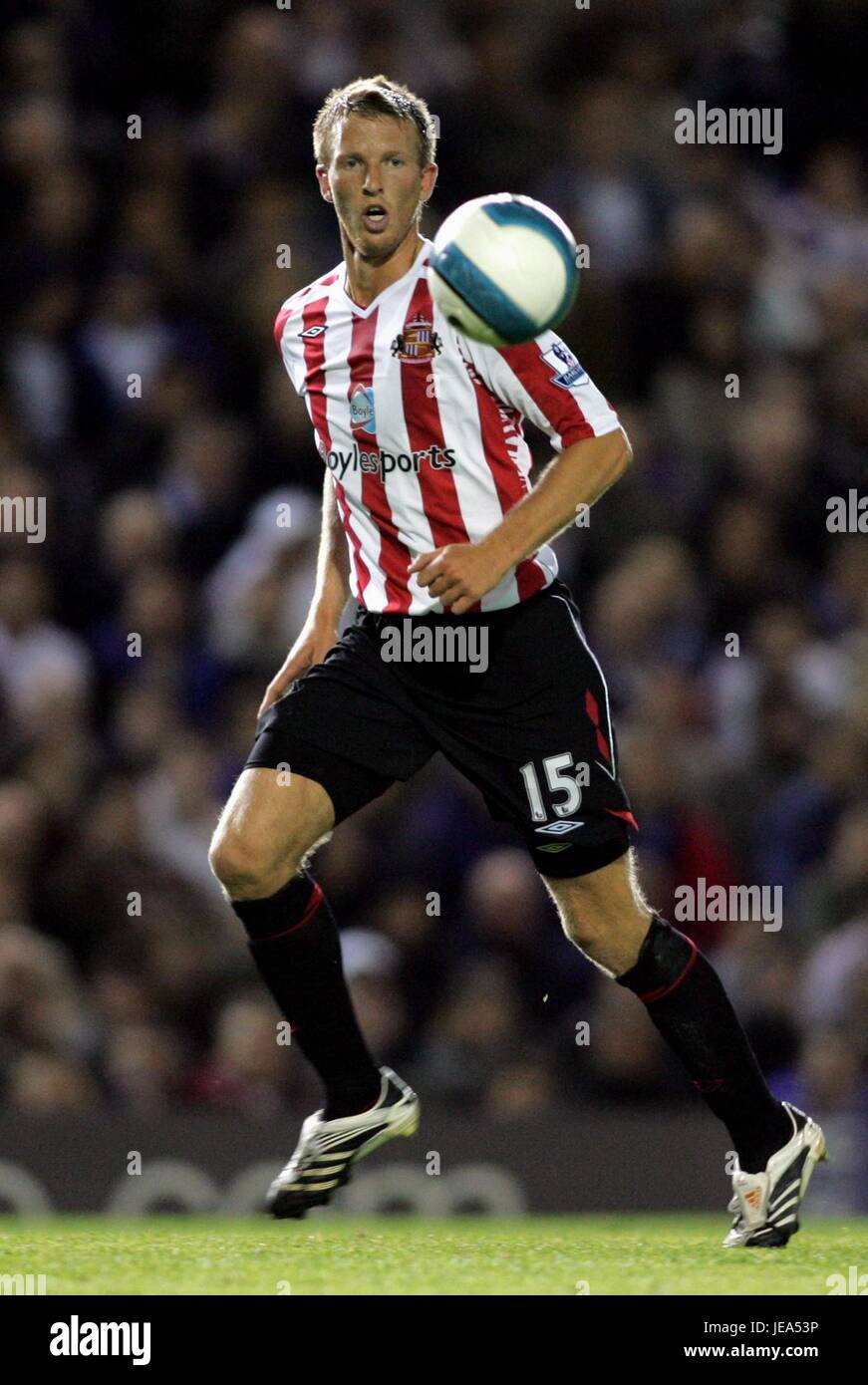 DANNY COLLINS SUNDERLAND FC ST ANDREWS BIRMINGHAM ENGLAND 15 August ...