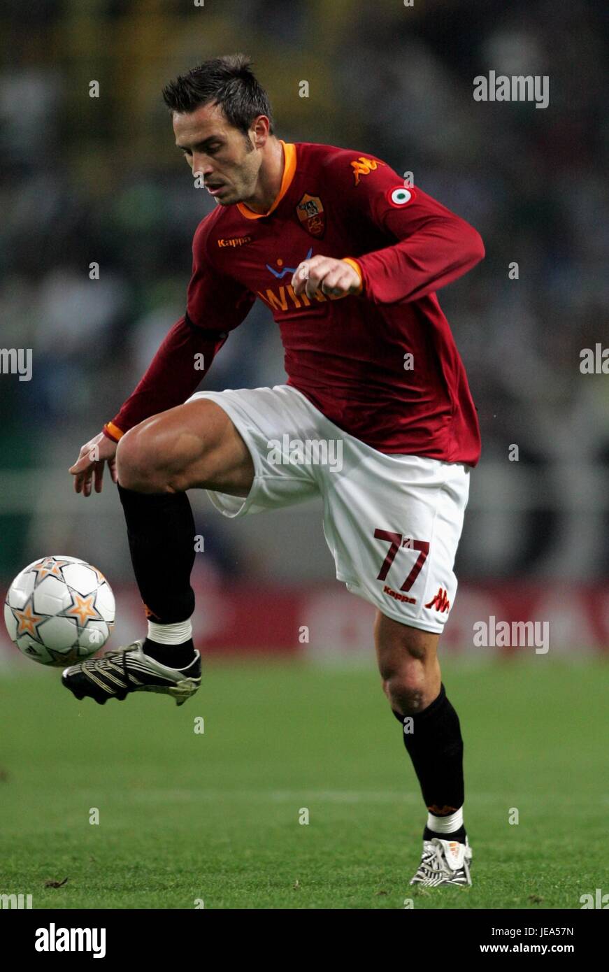MARCO CASSETTI AS ROMA JOSE ALVALADE STADIUM LISBON PORTUGAL 07 ...