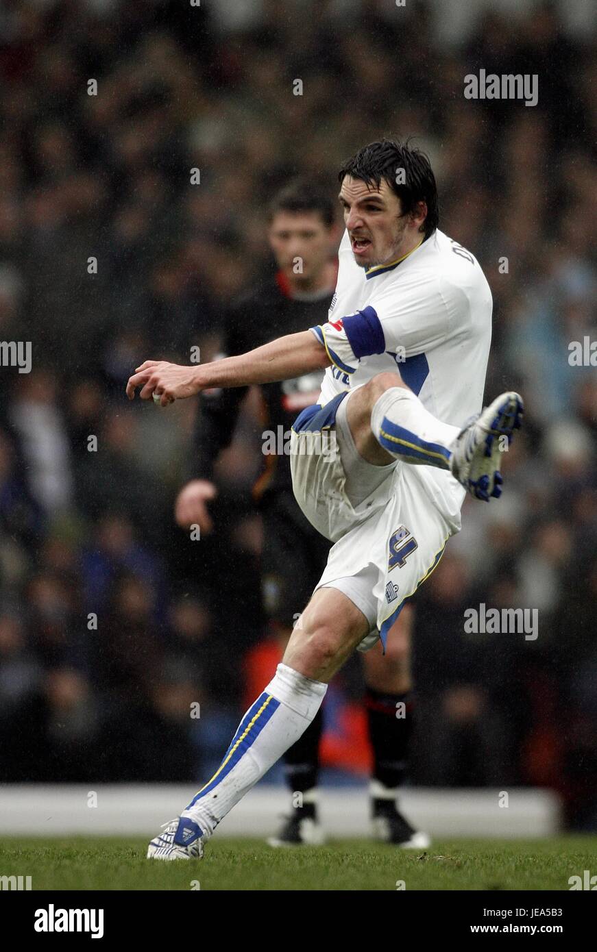 JONATHAN DOUGLAS SCORES LEEDS V HUDDERSFIELD ELLAND ROAD LEEDS ENGLAND ...