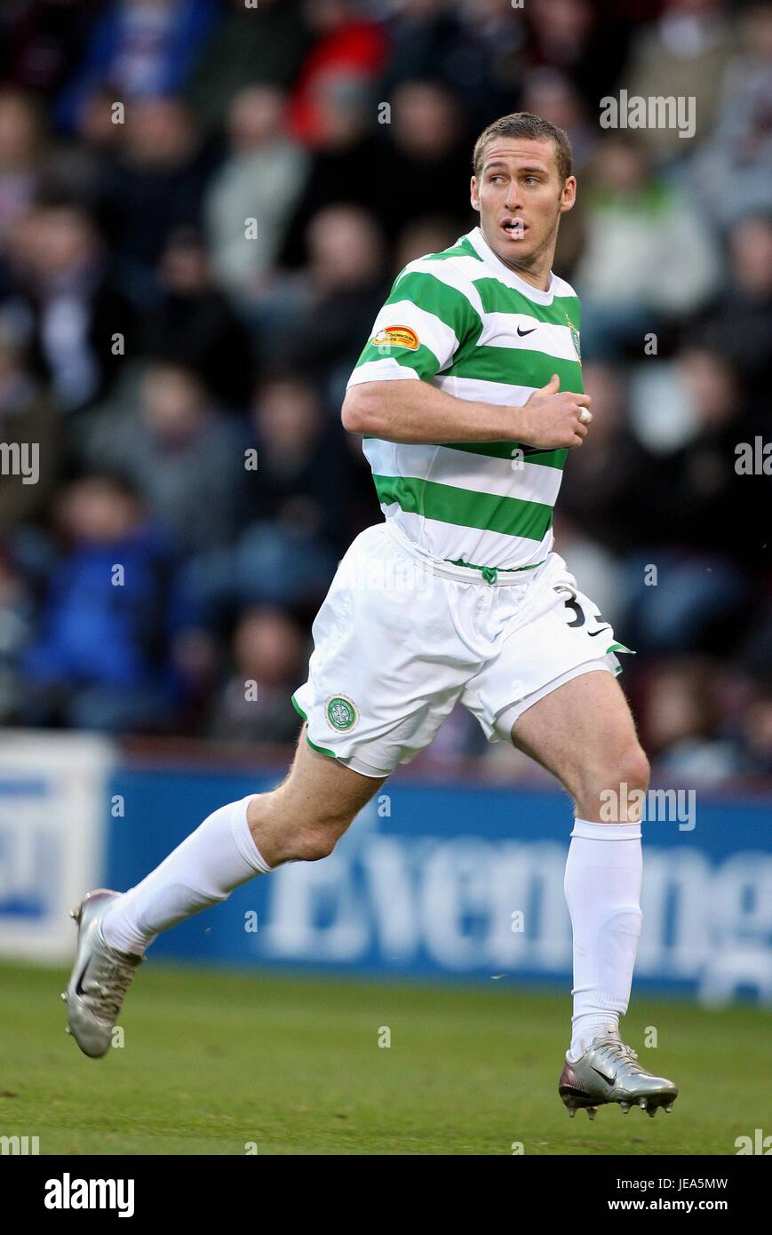 CHRIS KILLEN GLASGOW CELTIC FC TYNECASTLE STADIUM EDINBURGH SCOTLAND 01 ...