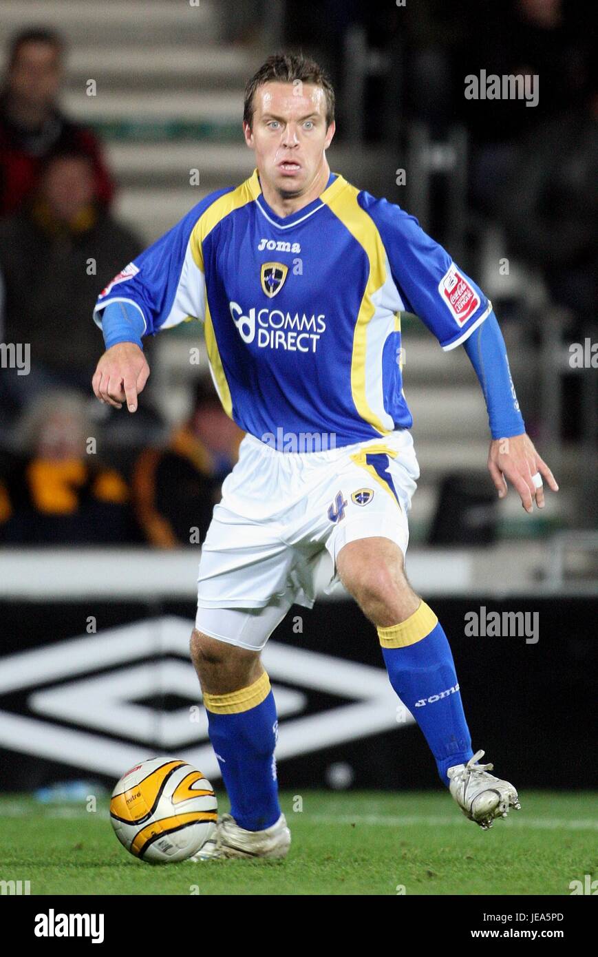GAVIN RAE CARDIFF CITY FC KC STADIUM HULL ENGLAND 01 December 2007 ...