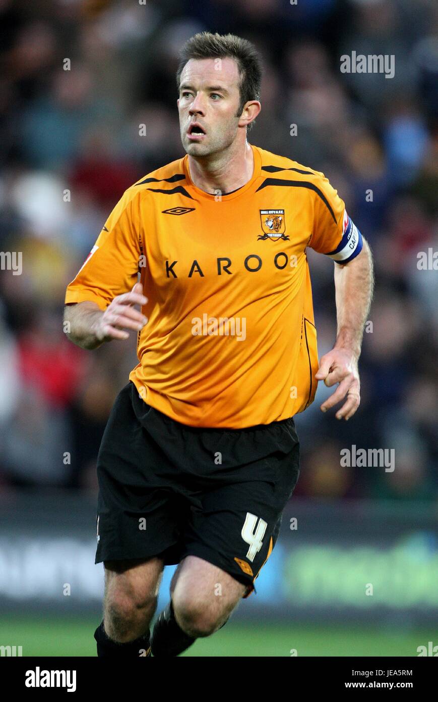 IAN ASHBEE HULL CITY FC KC STADIUM HULL ENGLAND 01 December 2007 Stock ...