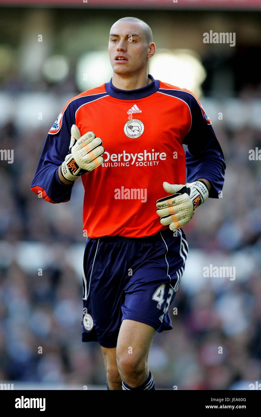STEPHEN BYWATER DERBY COUNTY FC PRIDE PARK DERBY GREAT BRITAIN 28 ...