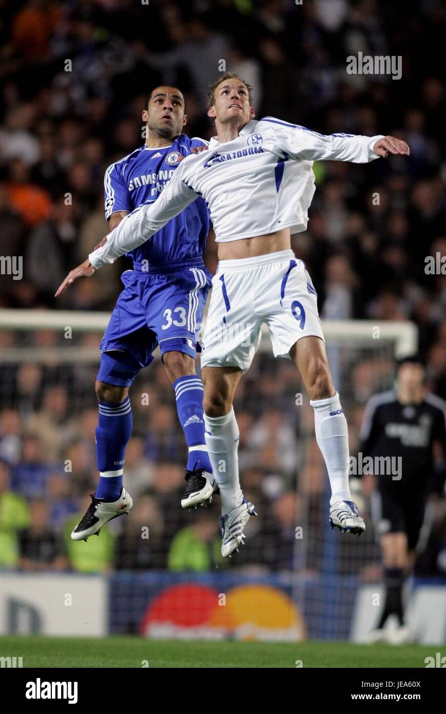 ALEX & SOREN LARSEN CHELSEA V SHALKE 04 STAMFORD BRIDGE LONDON GREAT ...