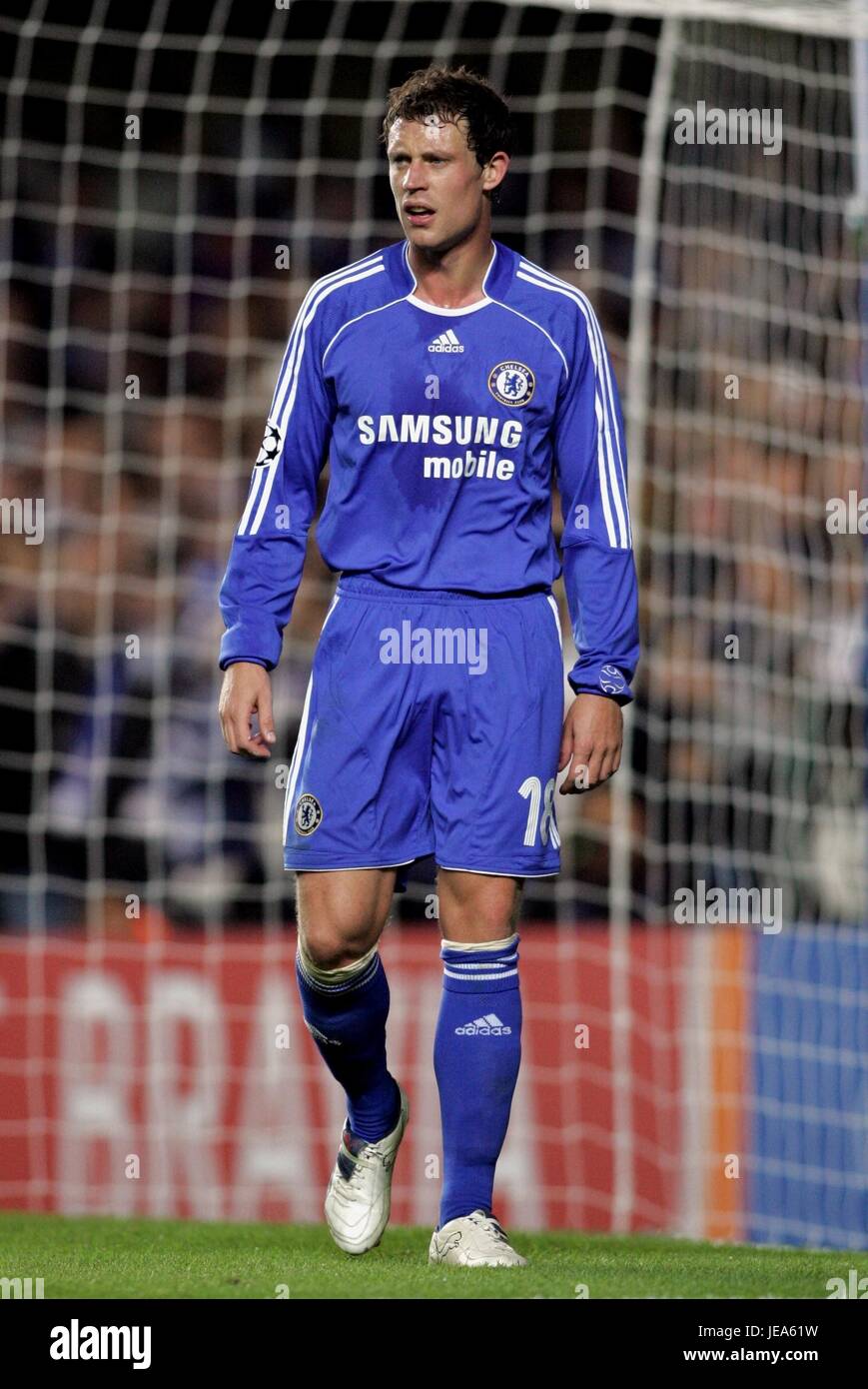 WAYNE BRIDGE CHELSEA FC STAMFORD BRIDGE LONDON ENGLAND 24 October 2007 ...