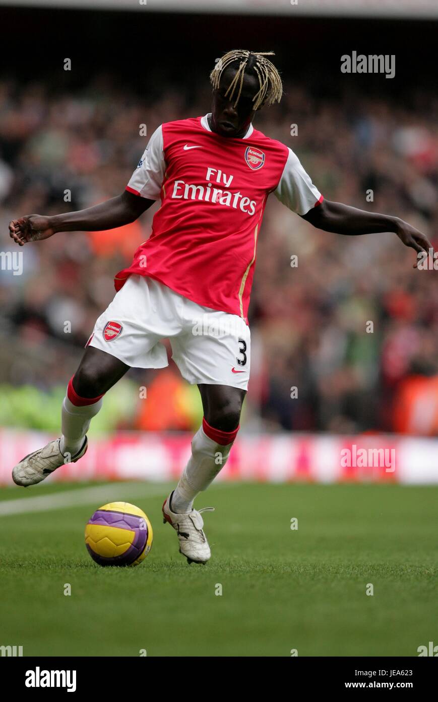 BACARY SAGNA ARSENAL FC EMIRATES STADIUM LONDON GREAT BRITAIN 03 ...