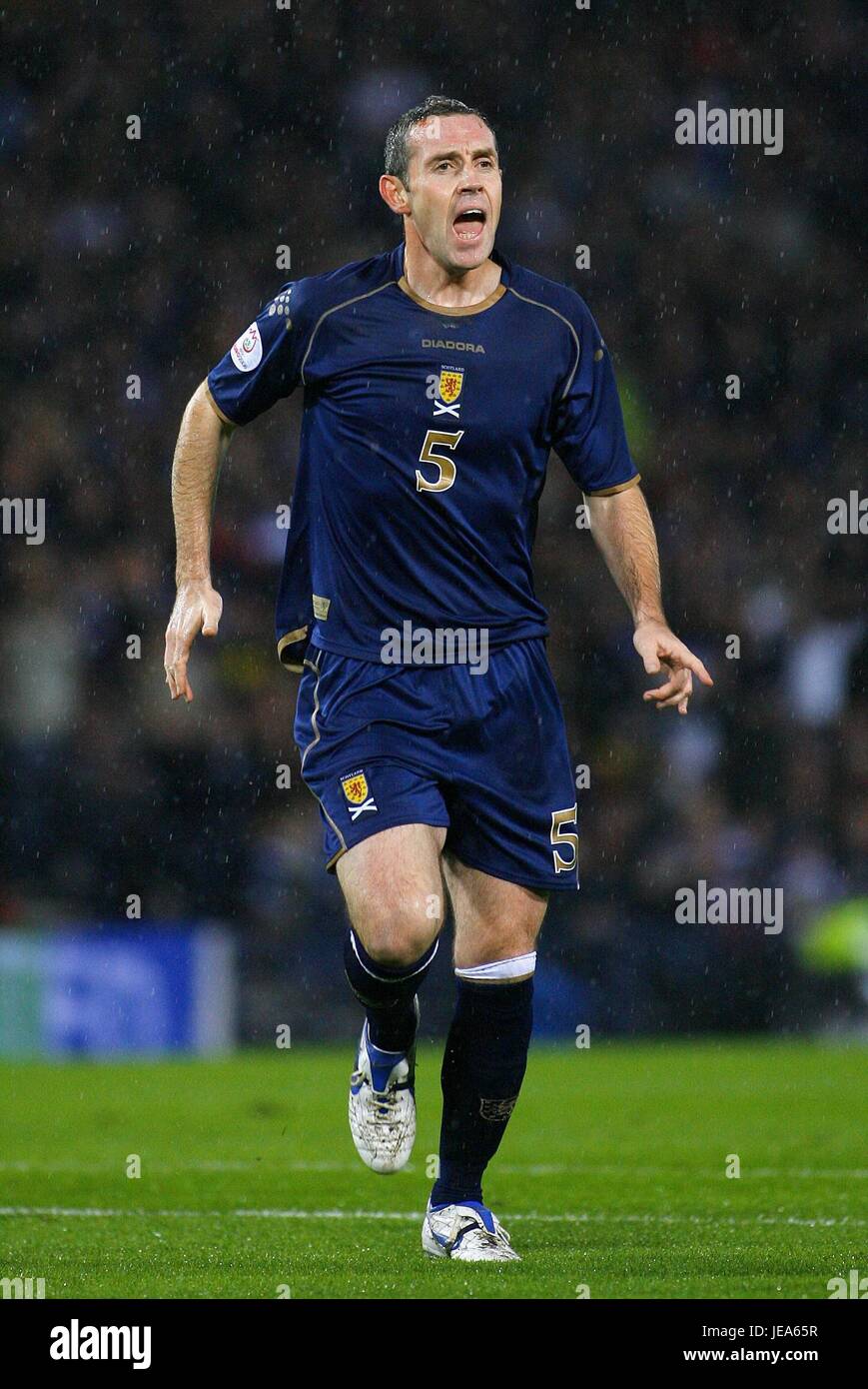DAVID WEIR SCOTLAND & GLASGOW RANGERS FC HAMPDEN PARK GLASGOW SCOTLAND ...