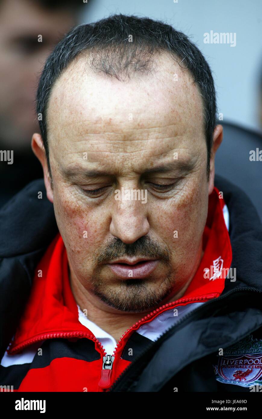 RAFA BENITEZ LIVERPOOL FC MANAGER ST.JAMES PARK NEWCASTLE ENGLAND 24 ...