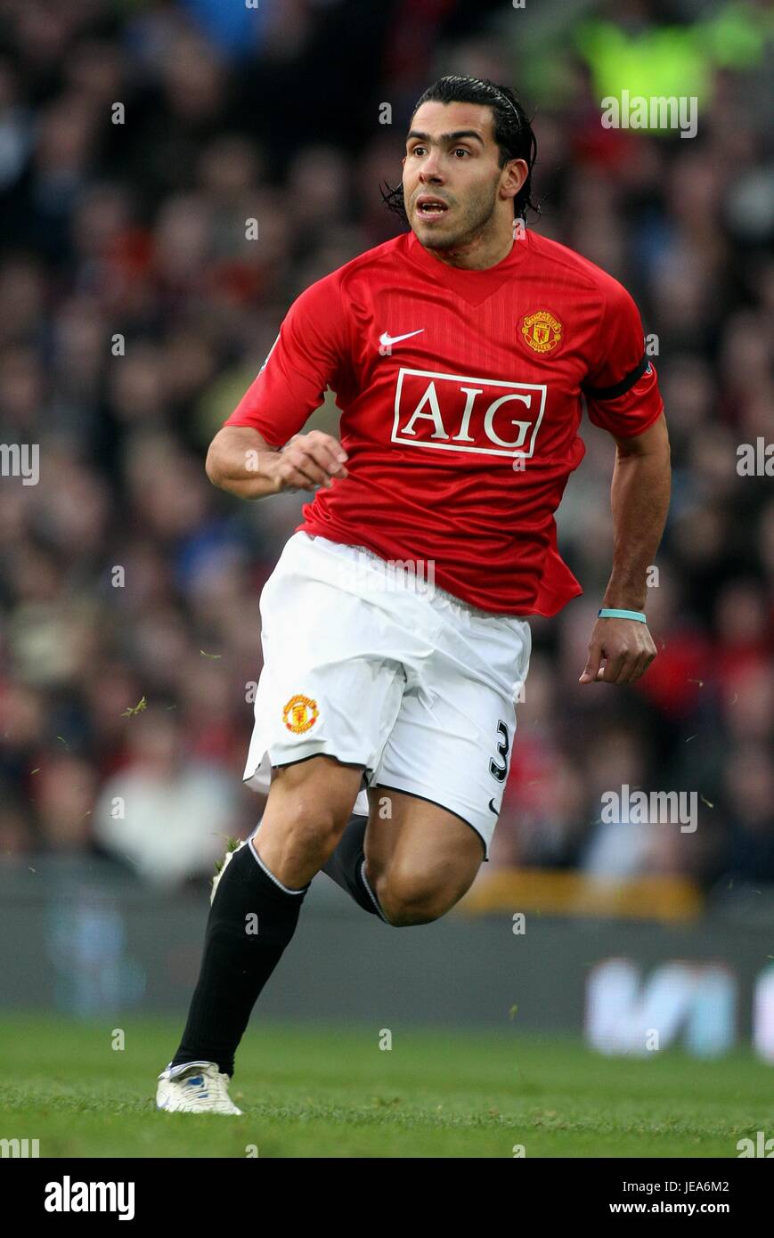 CARLOS TEVEZ MANCHESTER UNITED FC OLD TRAFFORD MANCHESTER ENGLAND 11 ...
